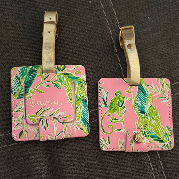 Lilly Pulitzer | Bags | Brand New Lilly Pulitzer Pink And Green ...